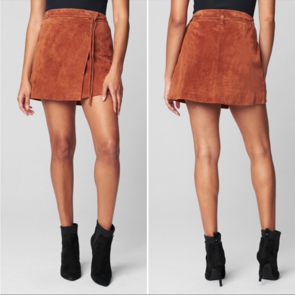 Blank NYC | Skirts | Blank Nyc Mud Pie Suede Skirt Size 24 | Poshmark